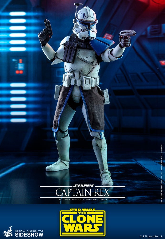 Star Wars: The Clone Wars Captain Rex 1/6 Scale Figure | Halo 13
